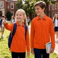 AHTJRT Long Sleeve Zip-Up Sweatshirts for Boys Midweight Softshell ...