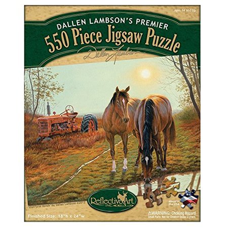 Reflective Art Old Farm Hands 550-Piece Jigsaw Puzzle Set | Walmart Canada