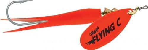 Mepps Flying C Fishing Lure, Hot Orange 7/8 Oz - FC78P HO-HO - Walmart.com
