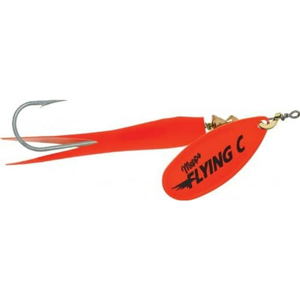 Mepps Flying C Fishing Lure, Hot Orange 7/8 Oz - FC78P HO-HO - Walmart.com