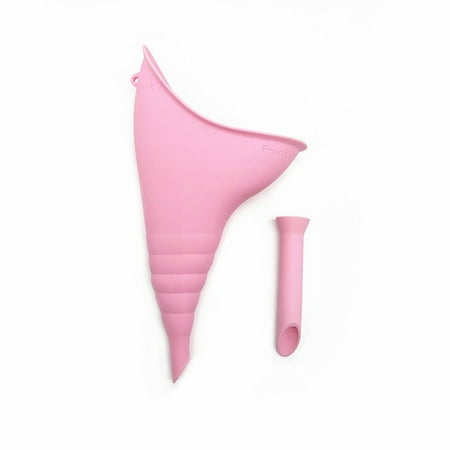 NETSENG Reusable Female Urinal Silicone Women's Foolproof Funnel Allows ...