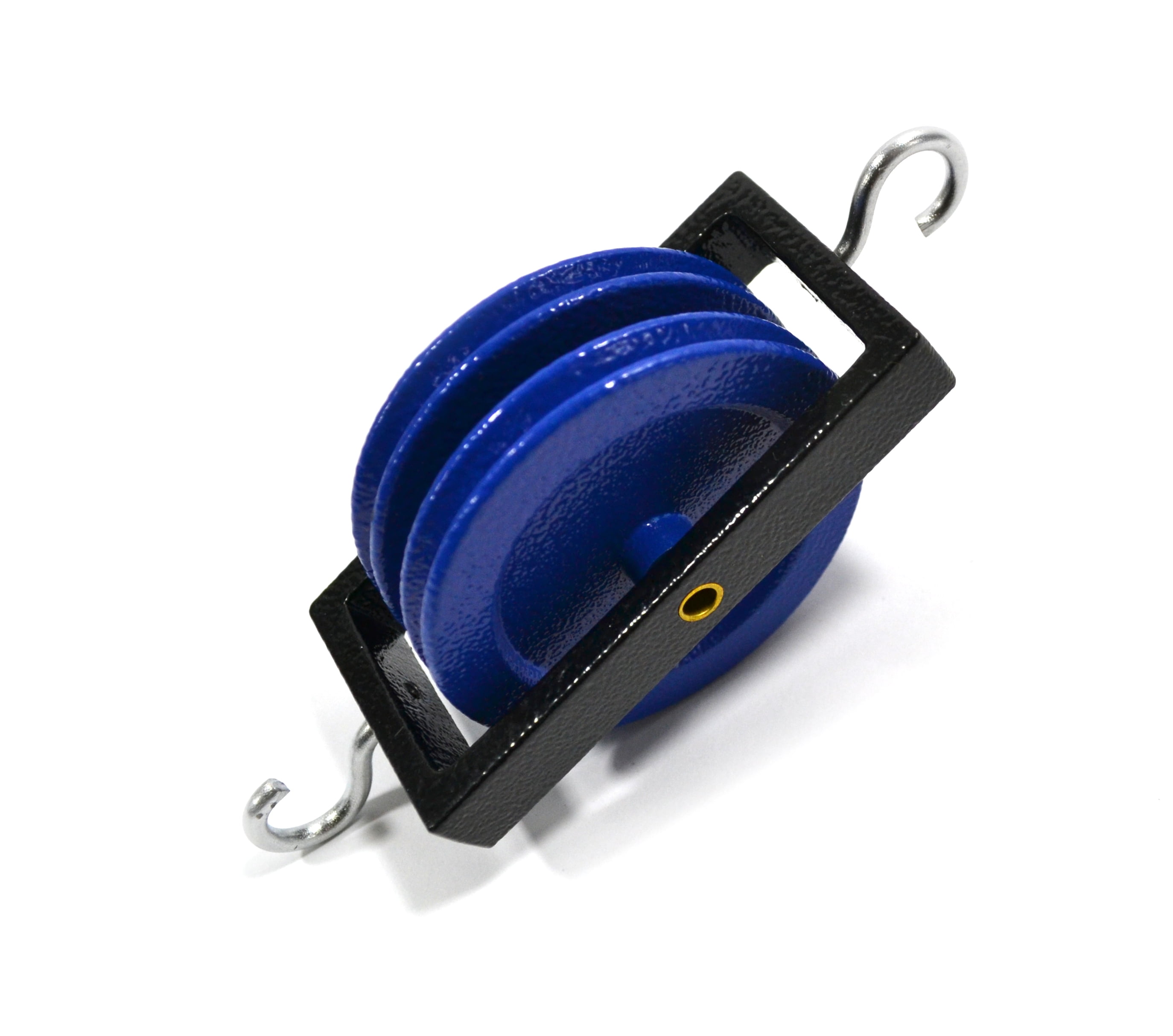 Double Parallel Pulley, 2" Diameter Wheels - Mounted in a Heavy Duty ...