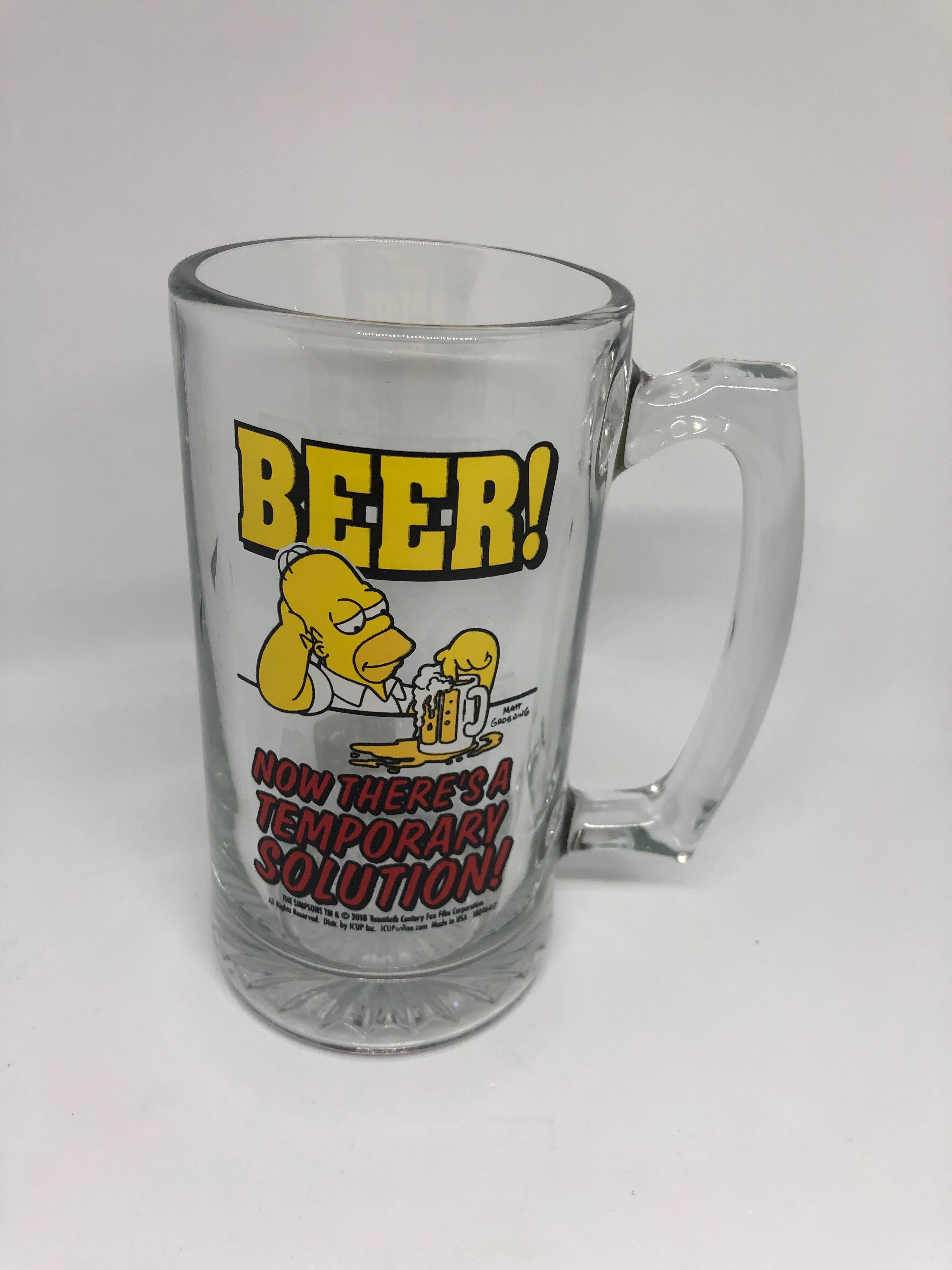 Universal The Simpsons Homer Beer Now There's a Temporary Solution ...