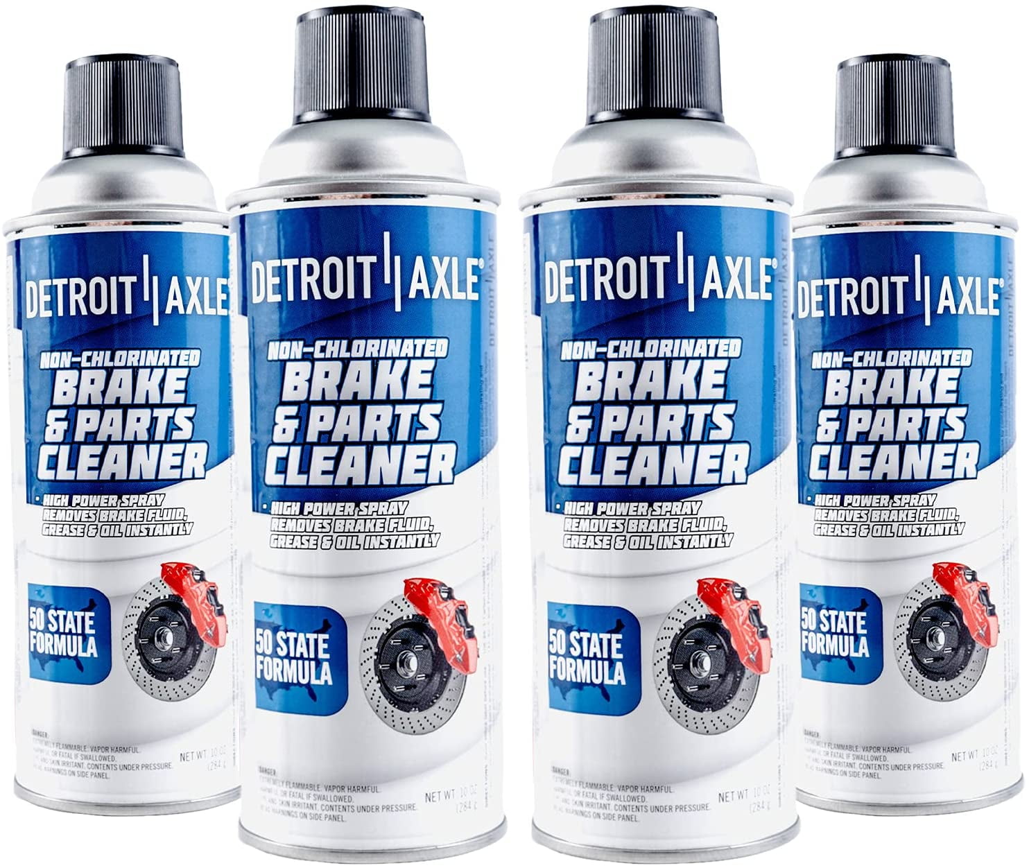 Detroit Axle - Non Chlorinated Brake Parts Cleaner Bottle 10oz High ...