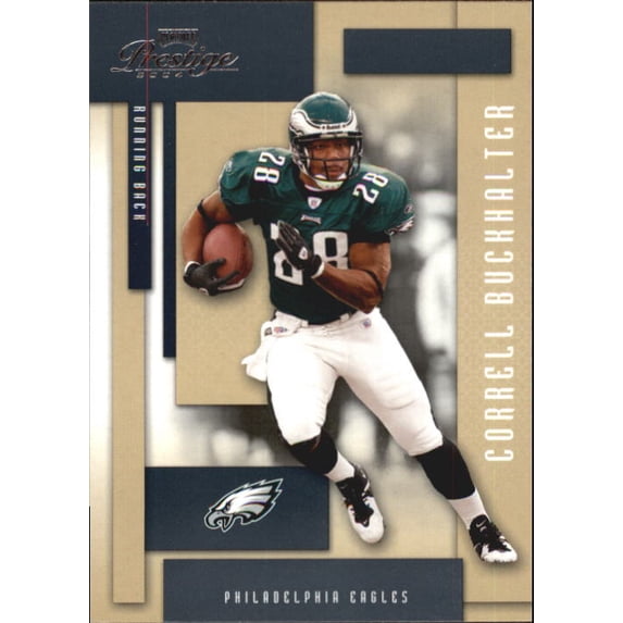 2004 Playoff Prestige #110 Correll Buckhalter NFL Football Trading Card ...