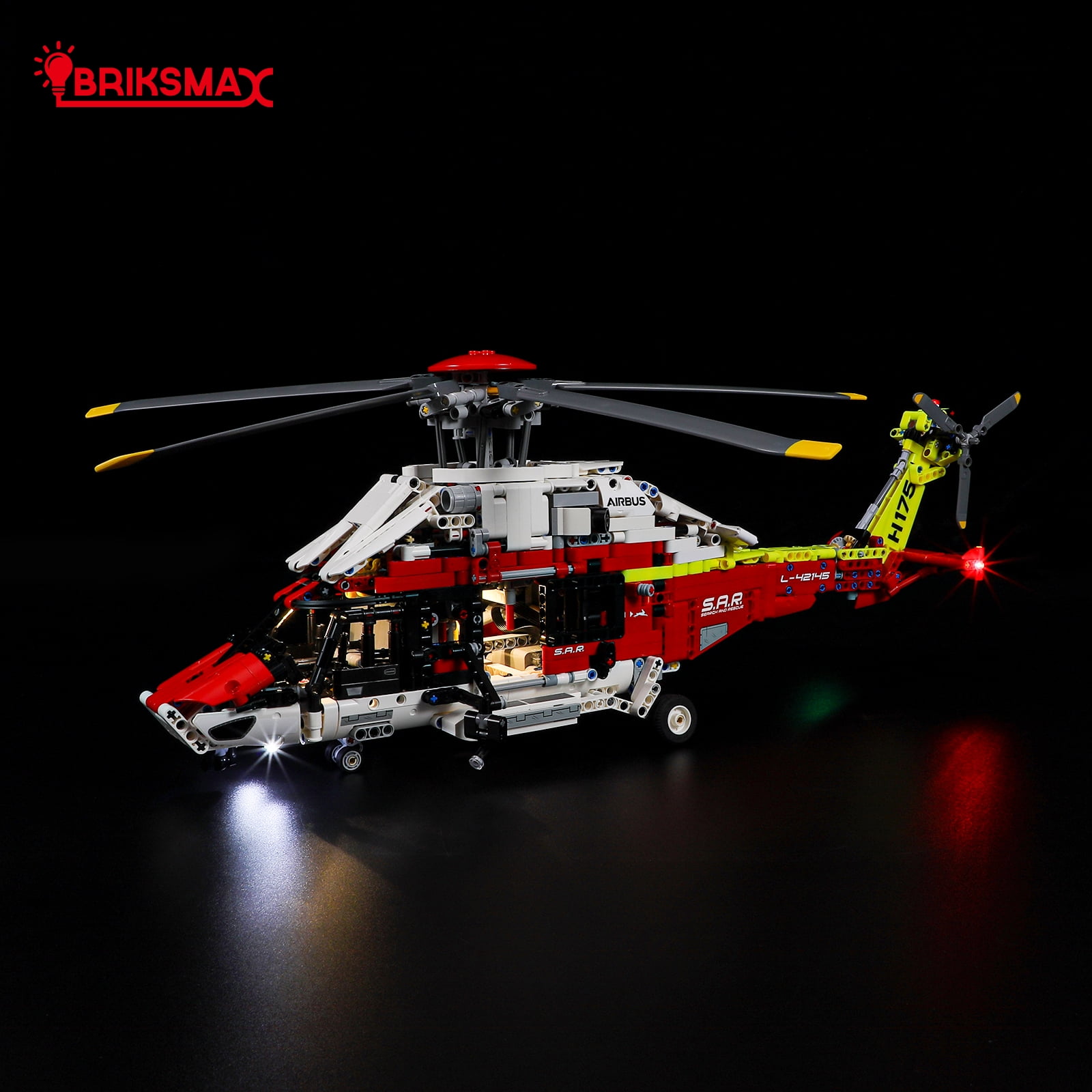 Buy BRIKSMAX Led Lighting Kit for Legos Airbus H175 Rescue Helicopter ...