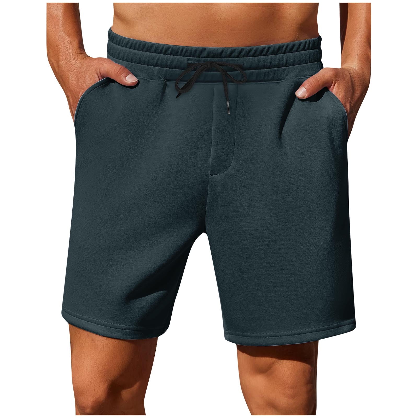 Click here for Erwazi Sweat Shorts For Men Drawstring Elastic Wai... prices