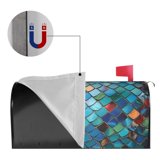 PHELIKA Colorful Mosaic Tile Walls 01 Magnetic Mailbox Covers Standard ...