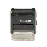 ExcelMark RECEIVED With Signature Line Self-Inking Rubber Stamp (A1539 ...