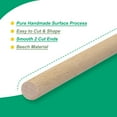 Wooden Dowel Rods Wood Sticks, 4"x0.31" Round Wooden Dowels Rod for DIY ...