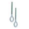 Bulldog Hardware 1/4 in. x 2-1/2 in. Eye Bolt, Zinc Plated, 2 Pack ...