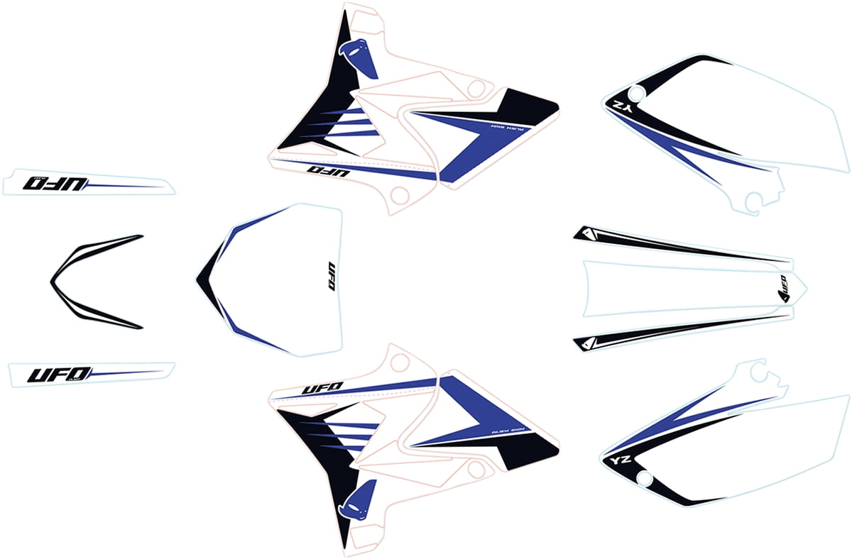 UFO Plastics Complete Body Kit Restyled White YAKIT312-046 - Walmart.com