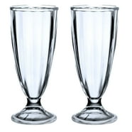 Libbey Fountain Shoppe Milkshake Glasses, 12-ounce, Set of 6 - Walmart.com