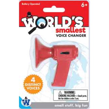 Worlds Smallest B/O Megaphone (by Westminster) - Walmart.com