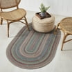 Homespice - Biscotti Brown Braided Rugs, a Luxury Country Style Braided ...