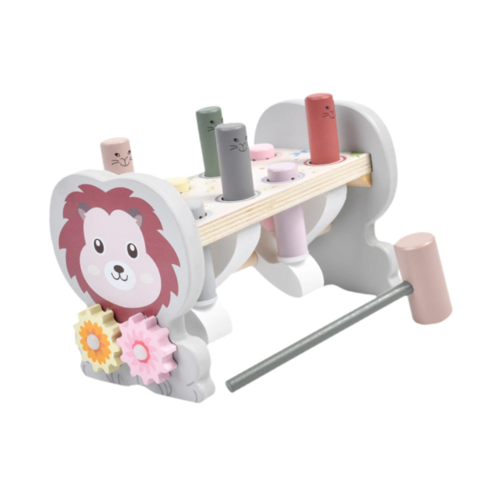 Click here for Figatia Wooden Pounding Bench Activities Montessor... prices