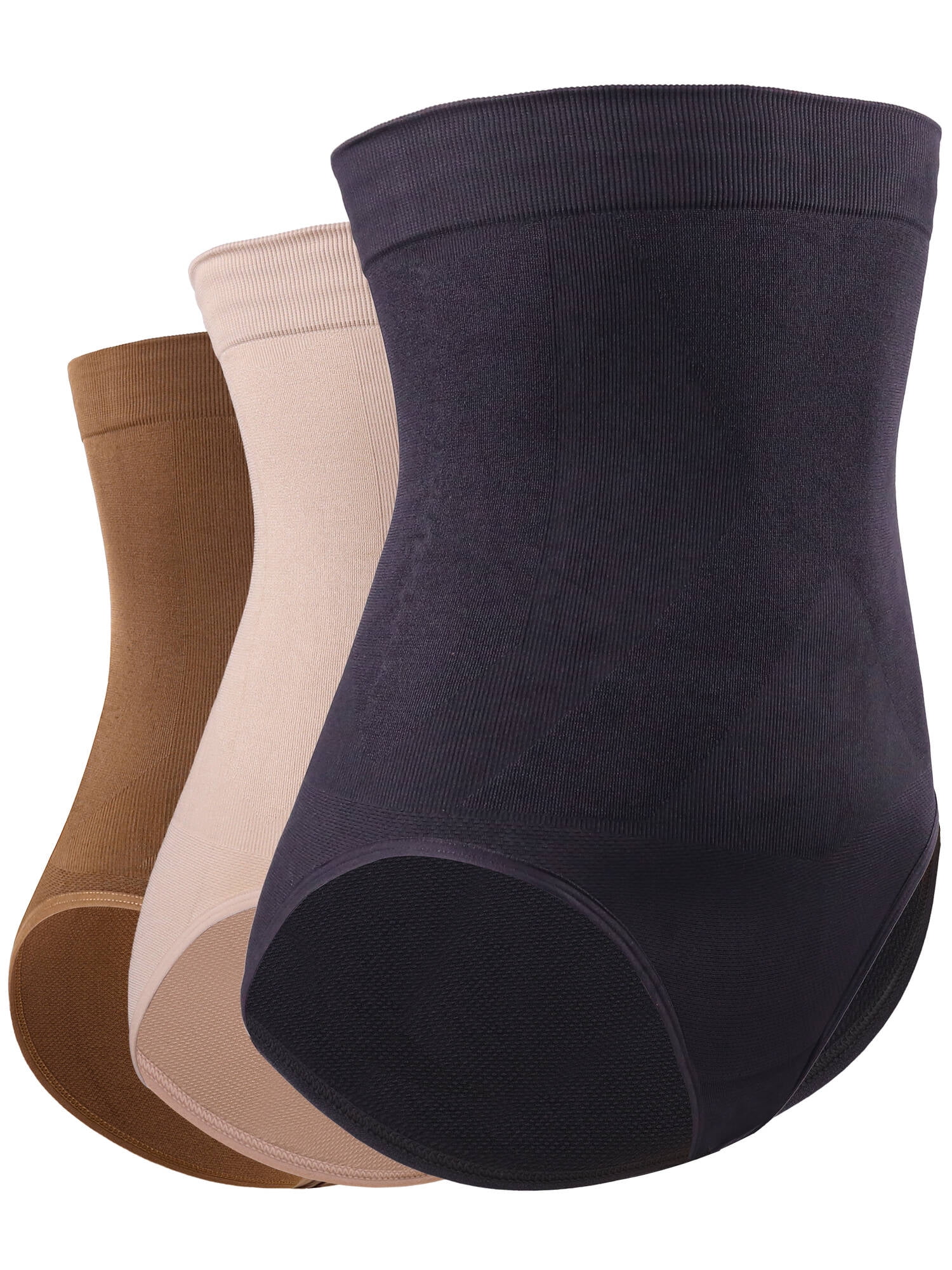 DREAM SLIM Women High-Waist Seamless Body Shaper Briefs Tummy Control ...