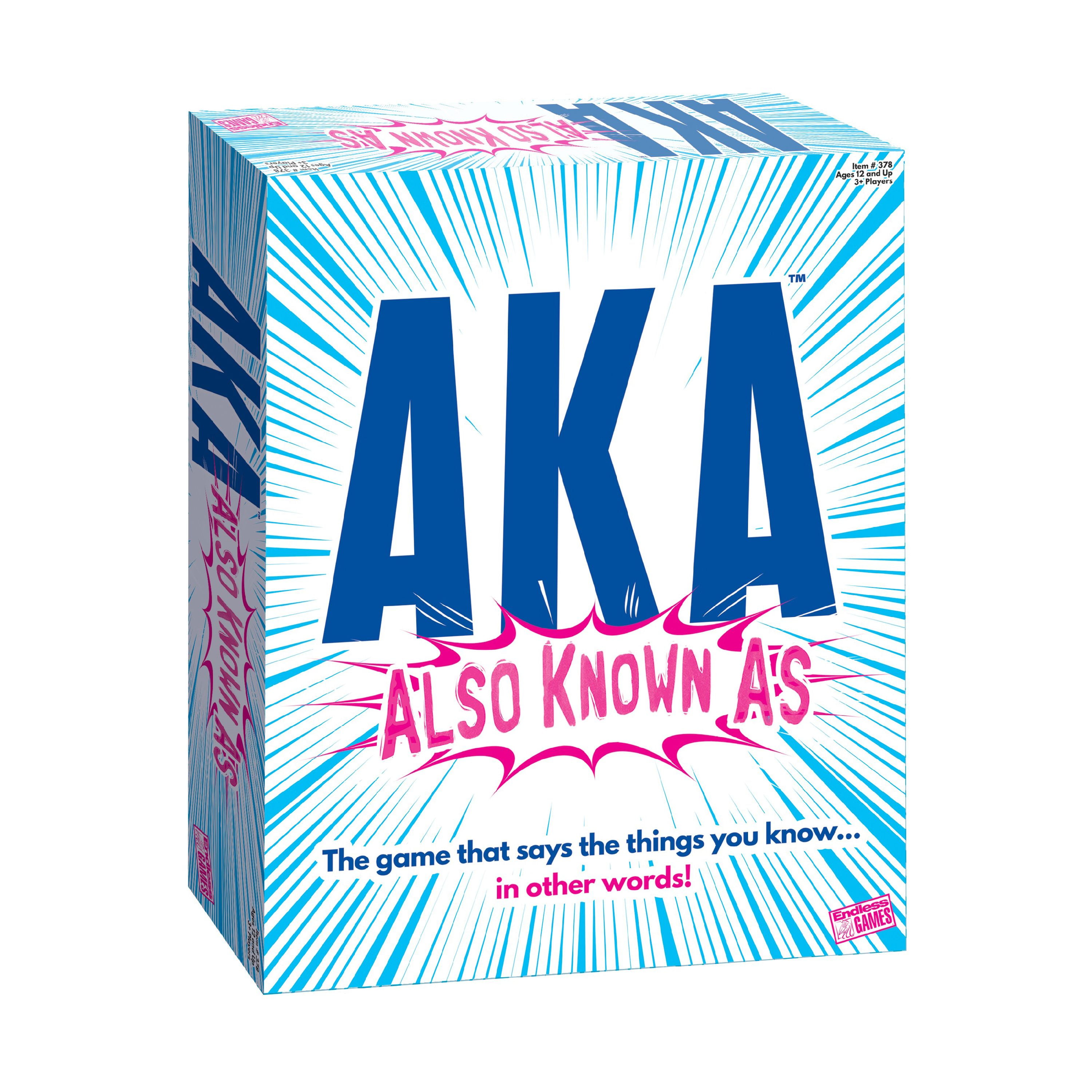 AKA - Also Known As Classic Card Game, by Endless Games - Walmart.com
