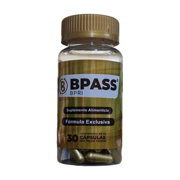 Bpass Bpri Reparador Intestinal 30 Caps BPRI Bote | Walmart en línea
