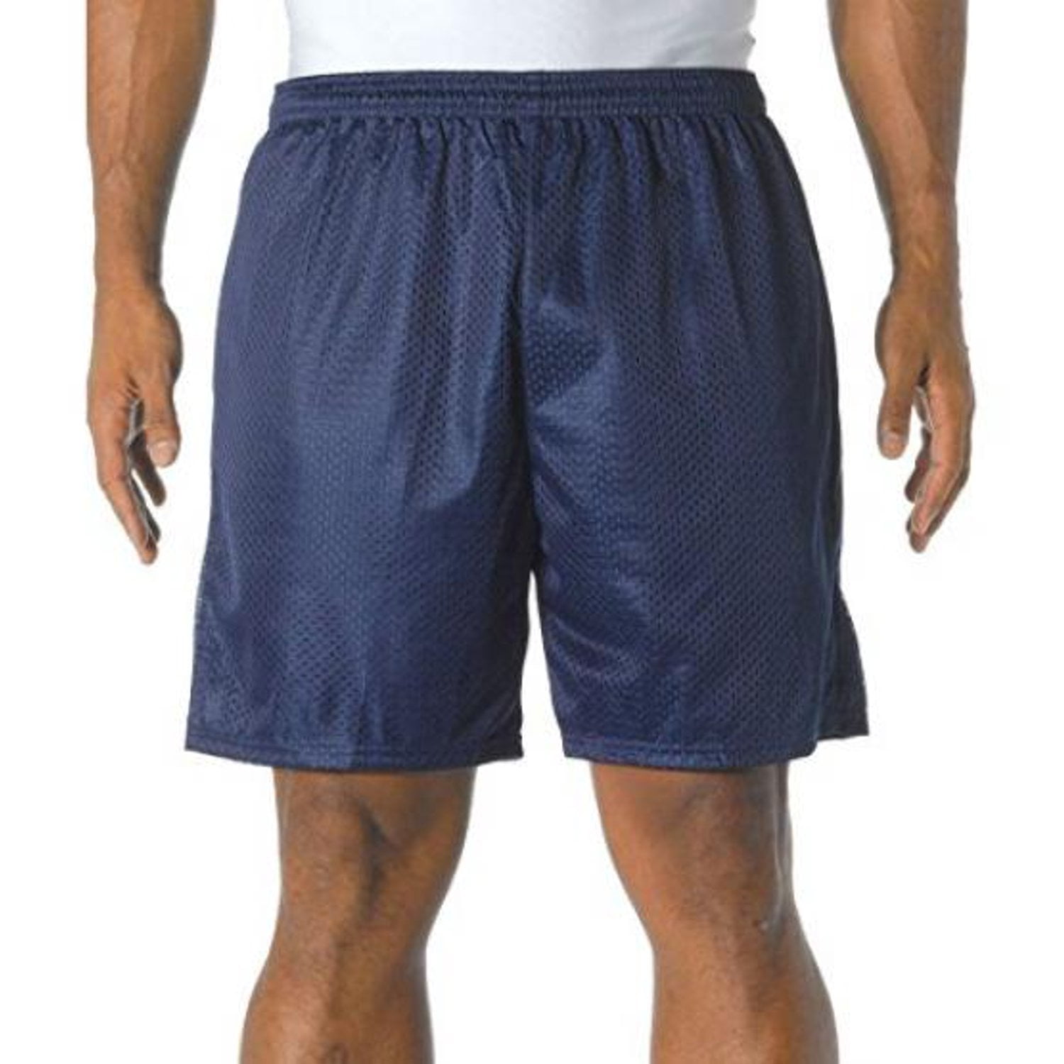 Adult 7" Inseam Lined Tricot Mesh Shorts - Walmart.com