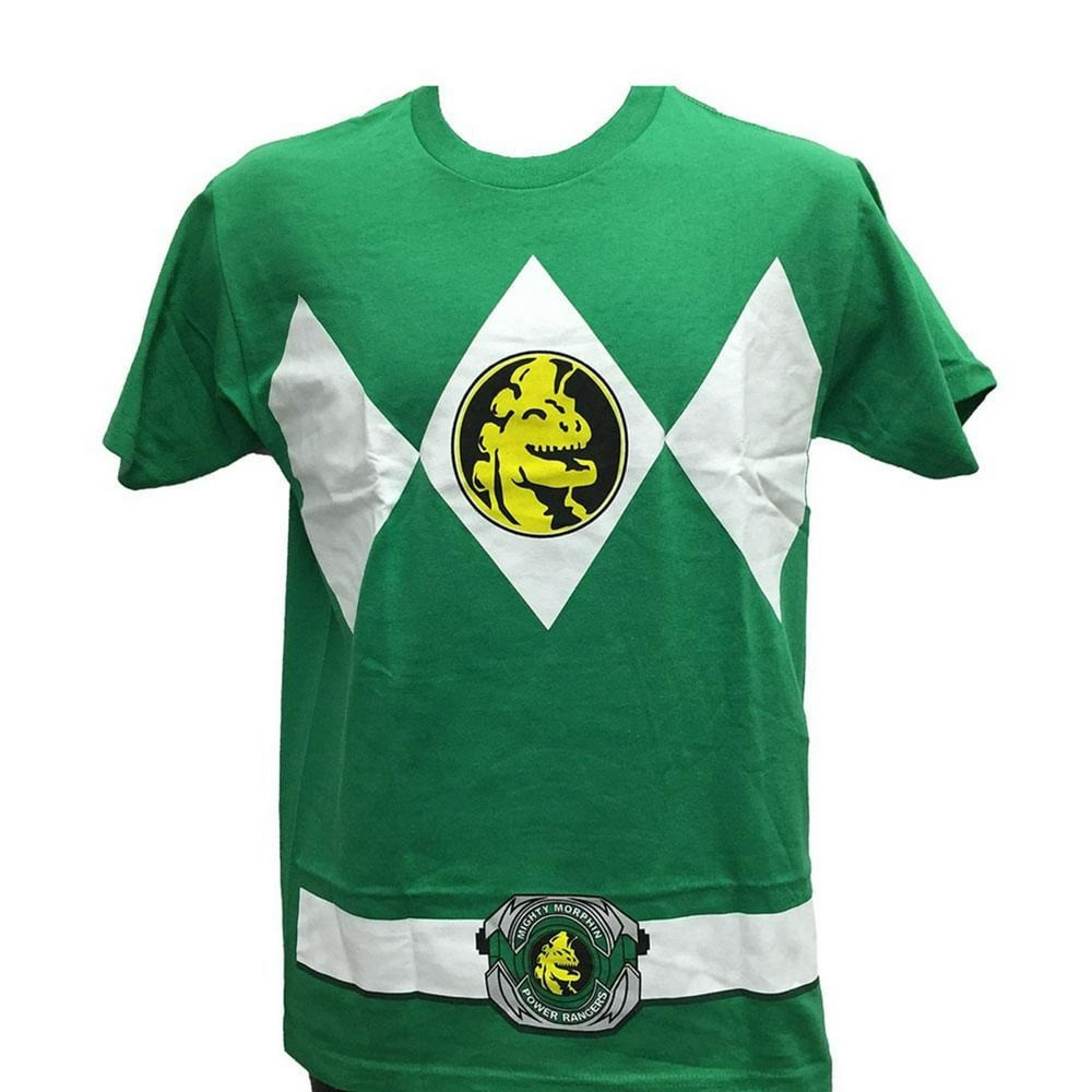Power Rangers - Power Rangers - Green Ranger Uniform Costume T-Shirt ...