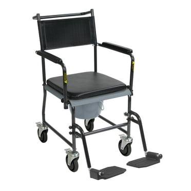 Drive Medical Bariatric Extra Wide Drop Arm Bedside Commode - Walmart.com