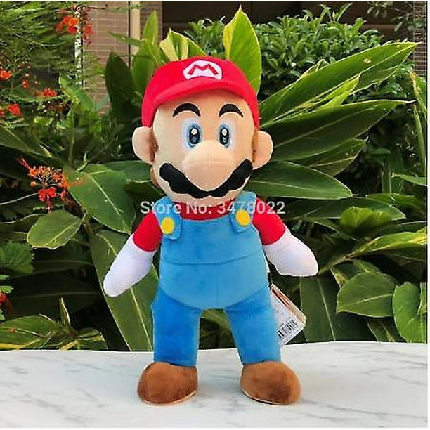 Red Super Luigi Bros Plush Luigi Stuffed Toy Game Allstar Collection ...