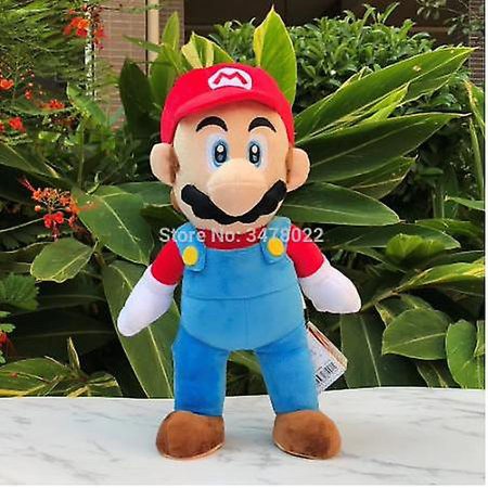 Red Super Luigi Bros Plush Luigi Stuffed Toy Game Allstar Collection ...