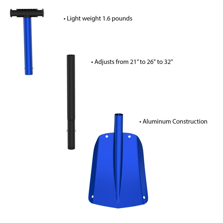 Michelin Ultra-Compact Telescopic Folding Snow Shovel, 58% OFF