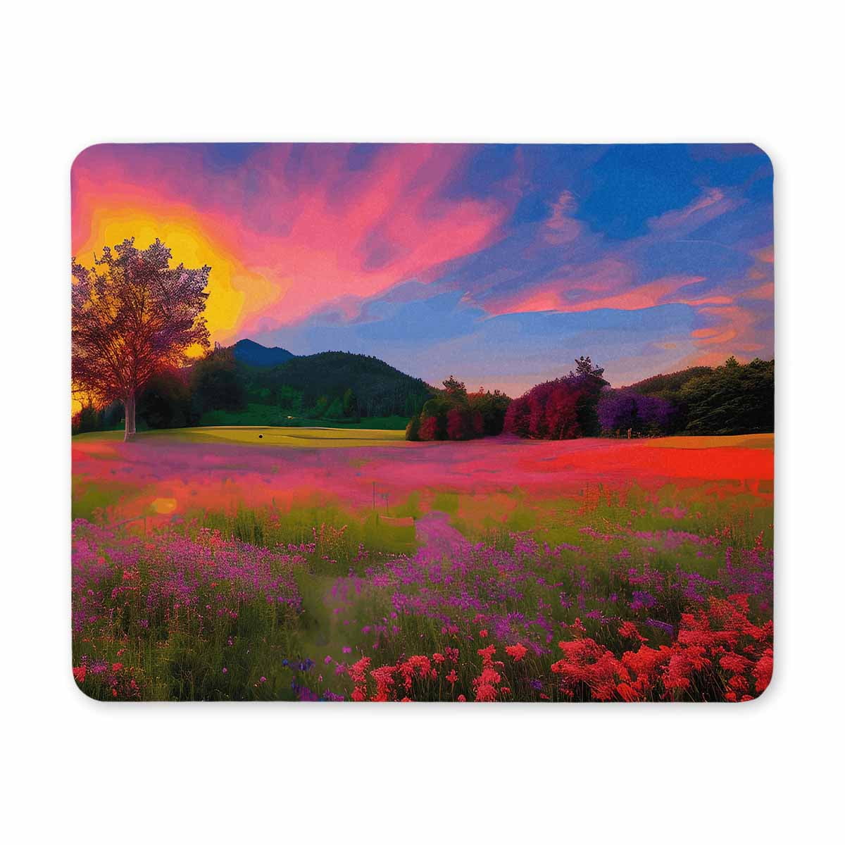 Professional Mouse Pad with Sewn Edge Design, Anti-Skid Rubber Game ...