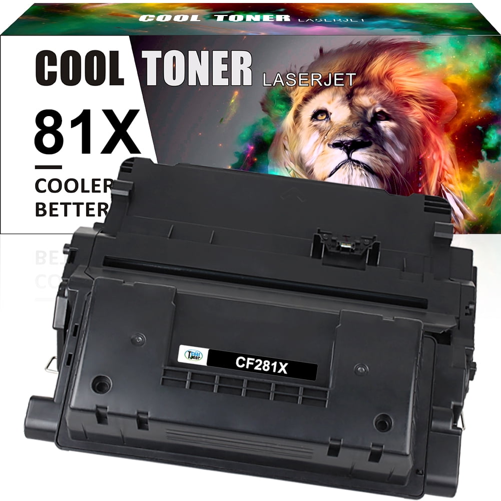 Cool Toner High Yield Compatible Toner for HP 81X CF281X 81A CF281A ...
