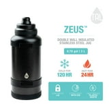 TAL Stainless Steel Zeus Water Bottle 3 Liter, Black - Walmart.com