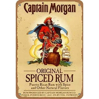 2" Captain Morgan Spiced Rum Company Decal Sticker, 49% OFF