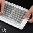 Campers Air Outlet Vent Cover Side Ventilation Grille Plastic With ...