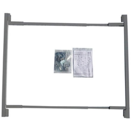 Jewett Cameron Lumber 3980778 36 - 72 in. Adjustable 2 Rail Gate Frame ...