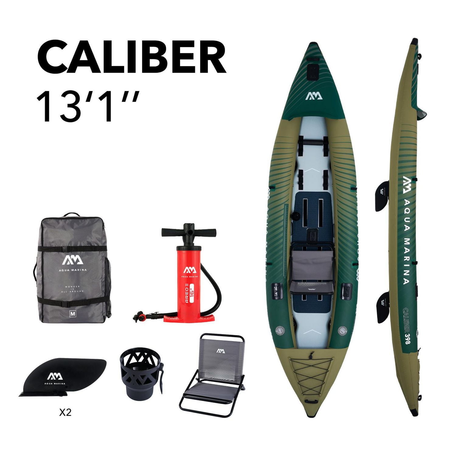 Click here for Aqua Marina Caliber Angling Kayak 2 Person prices