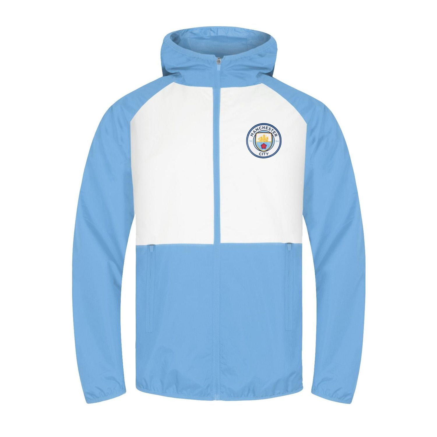 Click here for Manchester City Fc Mens Crest Raglan Windbreaker L prices