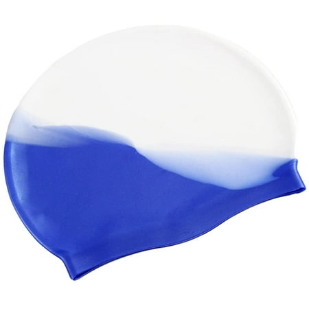 Adult Anti-Slip Swimming Pool Cap Silicone Swim Cap Waterproof Swimming ...