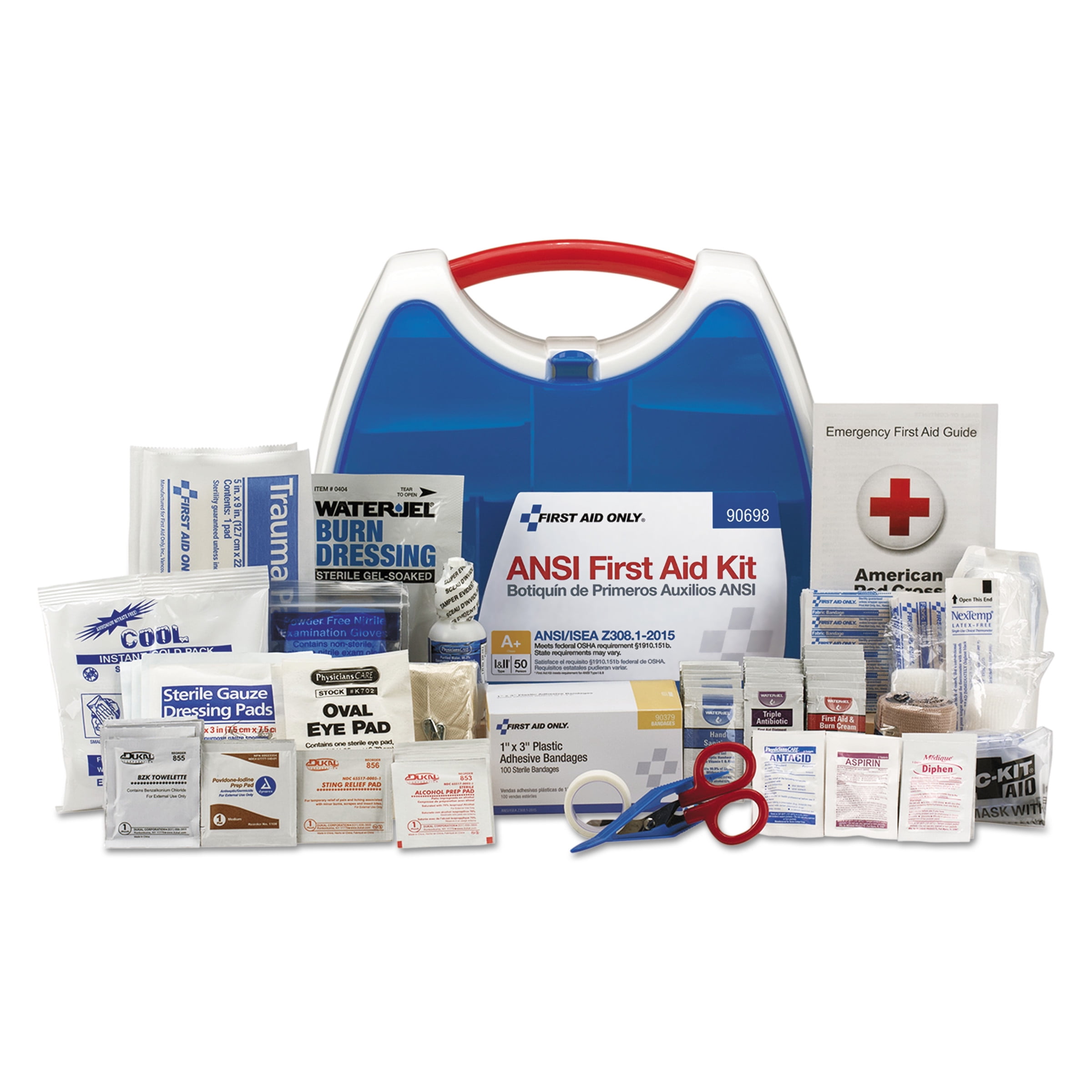 First Aid Only ReadyCare First Aid Kit for 50 People, ANSI A+, 238 ...
