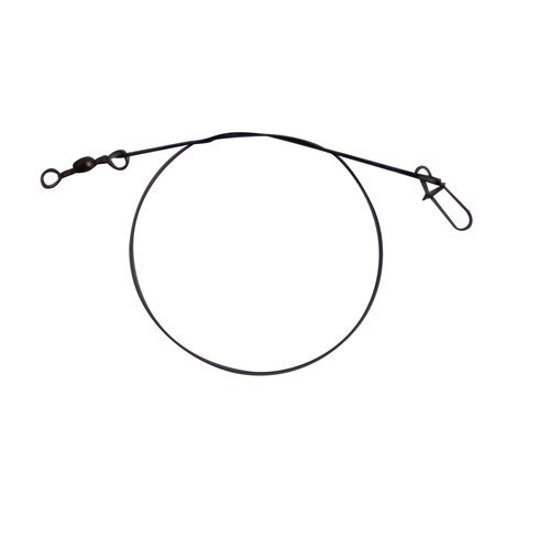 Mustad 45-lb Wire Leaders, 10pk, Black - Walmart.com