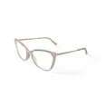 Walmart Women's MV007 Whitney Cat Eye Prescription Eyeglasses with Case ...
