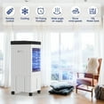 Topteng Portable Evaporative Cooler 10L Air Fan Humidifier with Remote ...