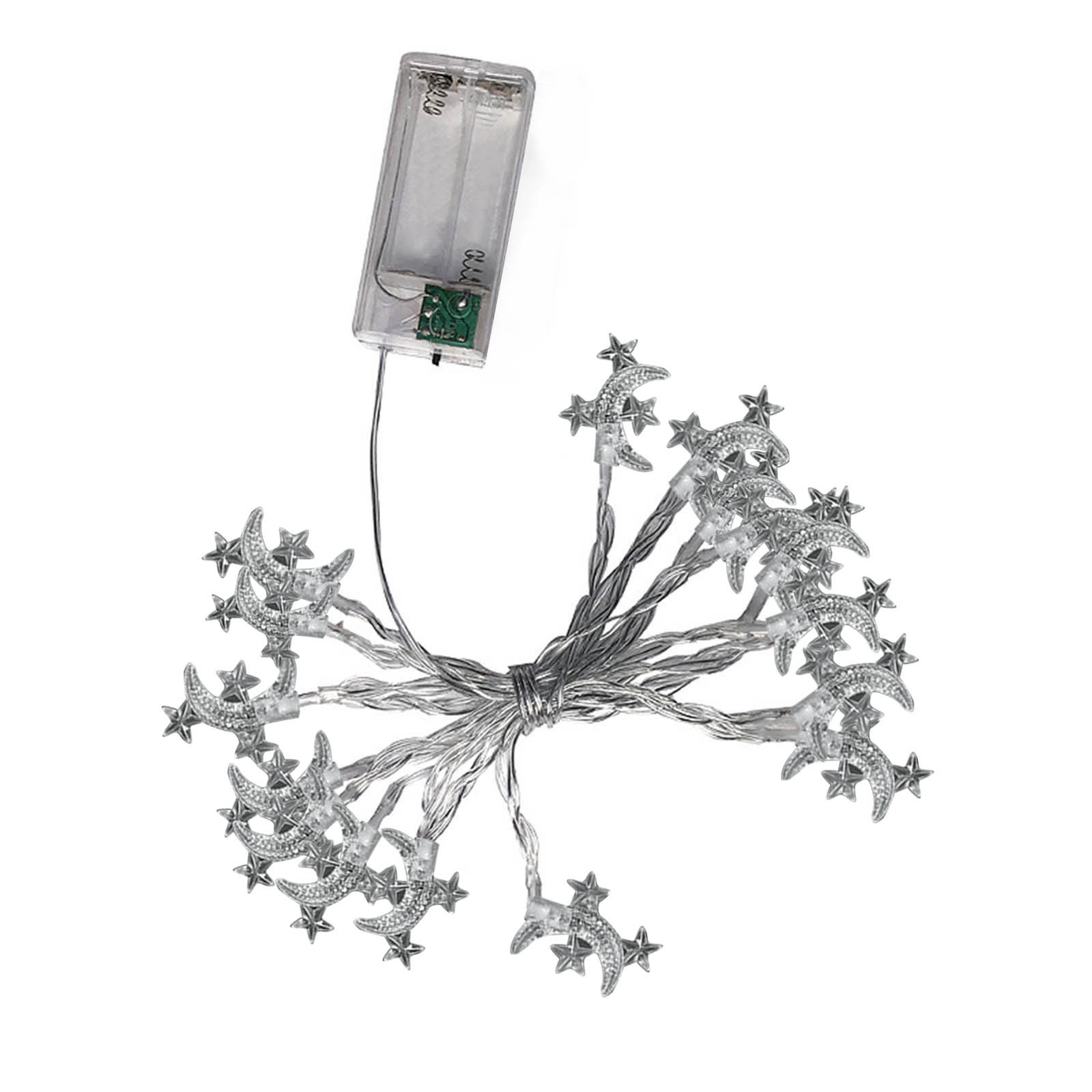 String Lights For Decoration New Led Star Moon Light String Five ...