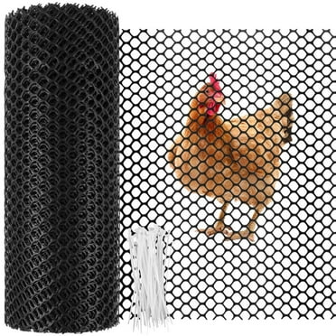 Non Electric Fence Netting for Livestock, 40" x164' Portable Poultry ...