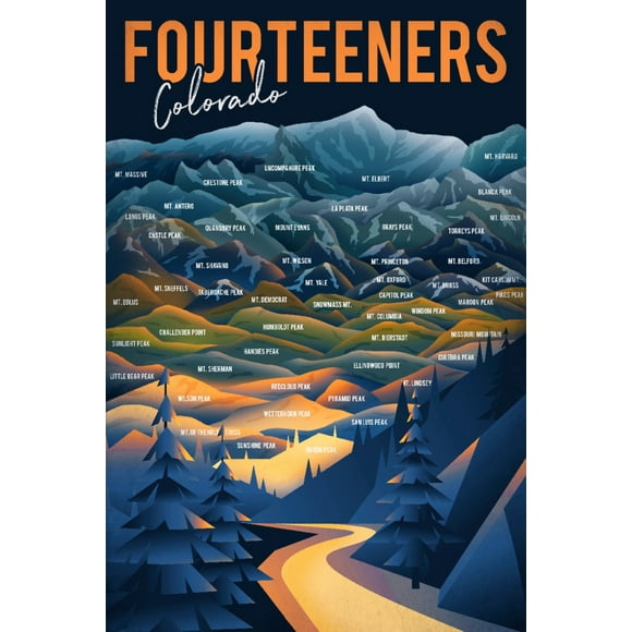 Colorado Front Range Poster