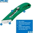 S4R Safety Cutter, Retractable Utility Knife with an Ergonomical Design ...