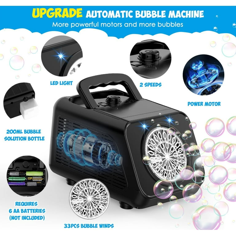 Powerful Portable Bubble Machine