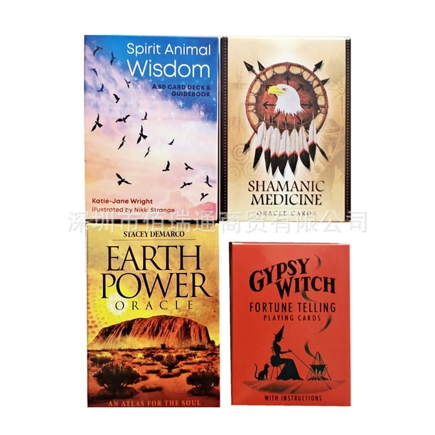 Juego de mesa de oráculo de poder de la tierra, cartas de Tarot ...