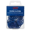JAM Paper Round Paper Clips, Orange Medium Paperclips, 1 inch, 50/Pack ...