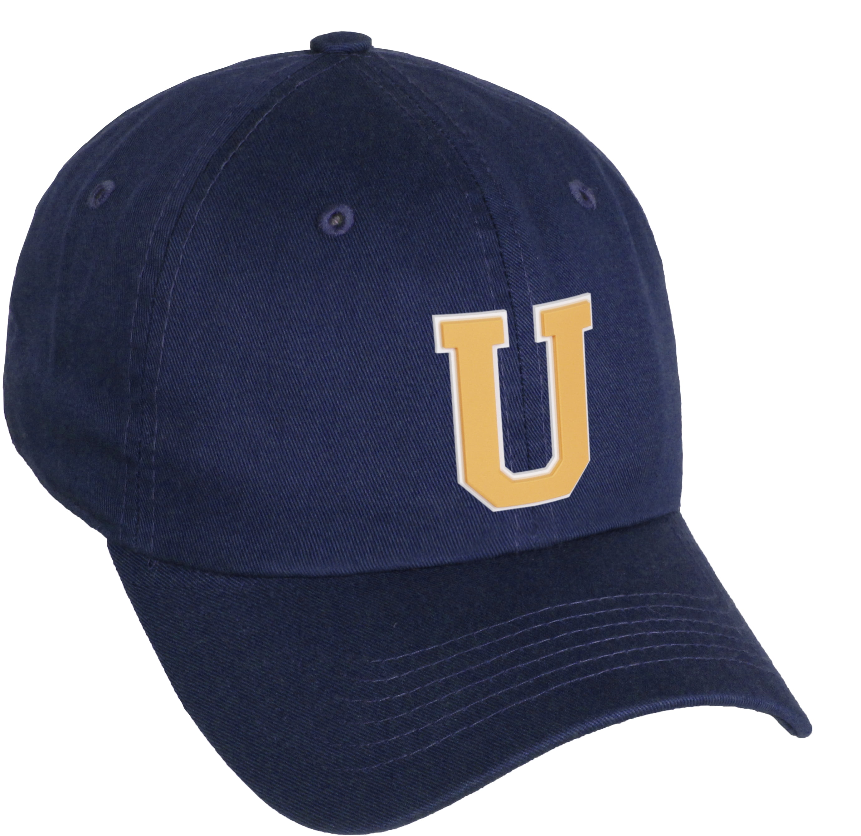 Daxton Classic 3D Varsity White Neon Orange Initial Letters Baseball ...